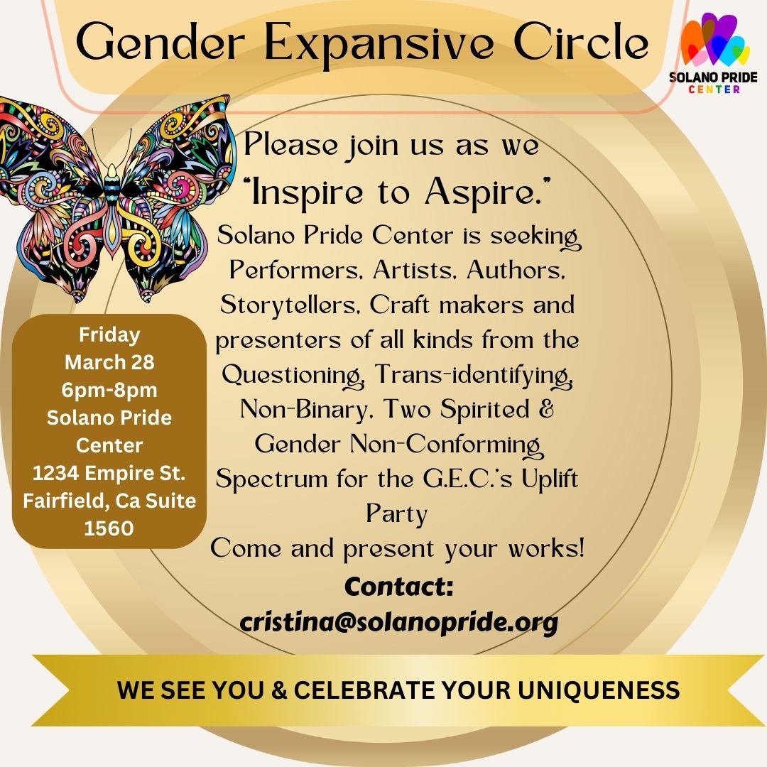 Solano Pride Center – Show Your True Self