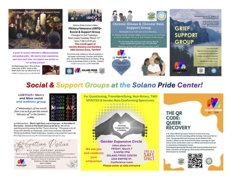 Solano Pride Center – Show Your True Self